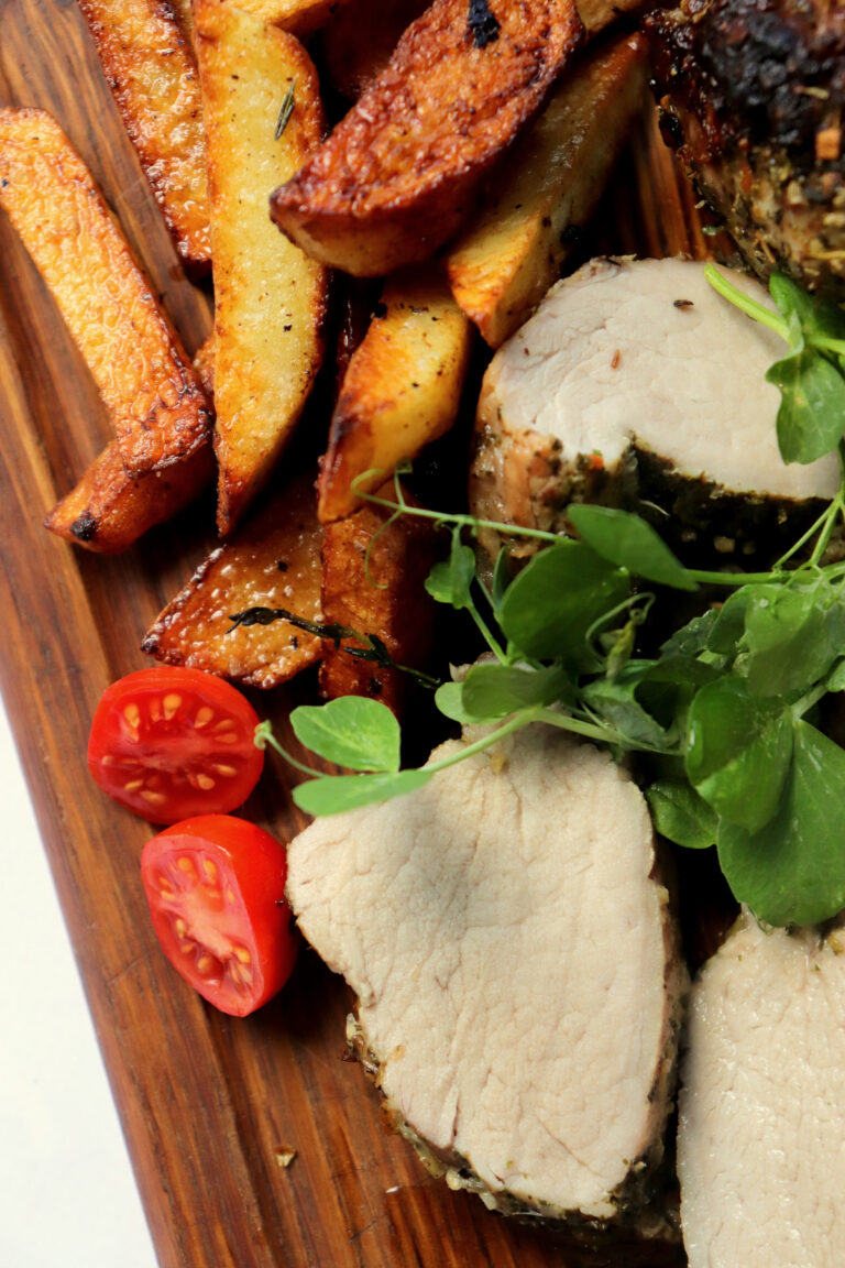 Tuscan Pork Tenderloin Recipe - Simply Low Cal