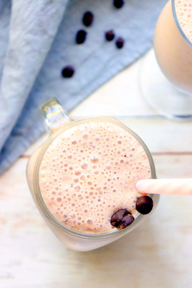 Double Chocolate Chip Frappe - Simply Low Cal