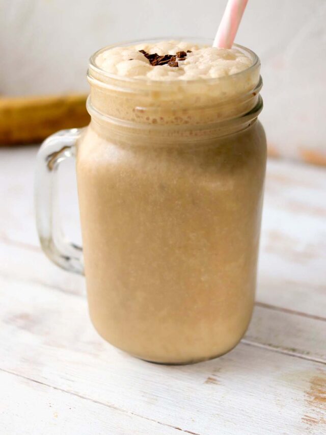 Low Calorie Chocolate Espresso Protein Shake Story - Simply Low Cal