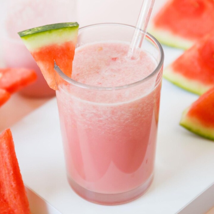 Watermelon Milkshake - Simply Low Cal