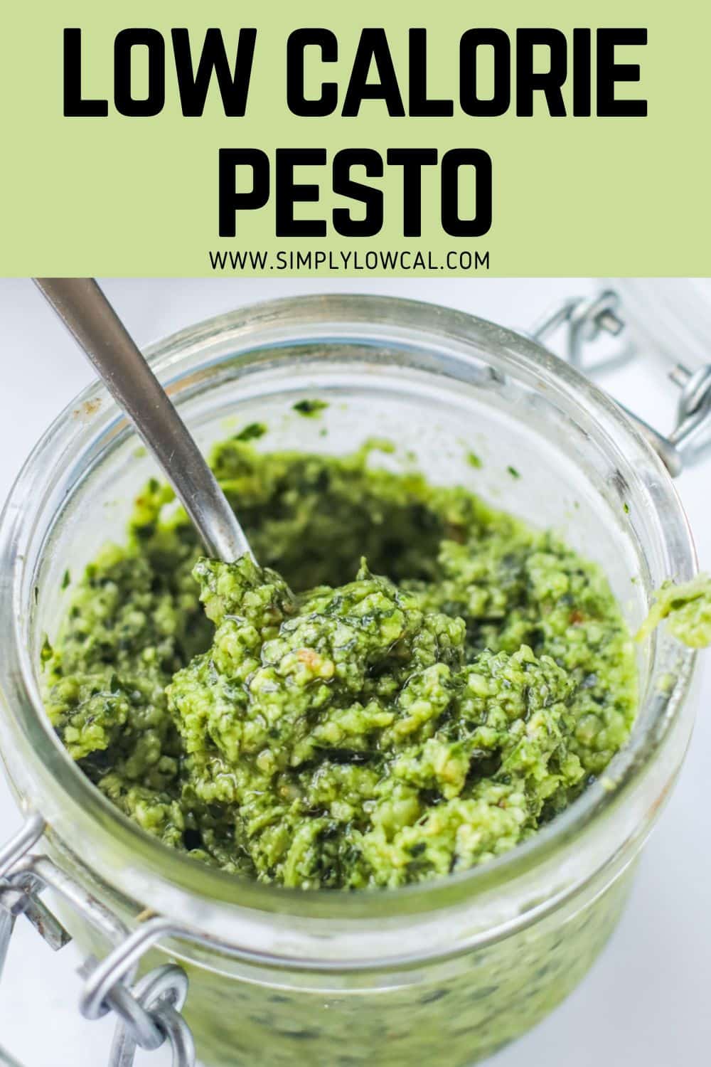Low Calorie Pesto - Simply Low Cal