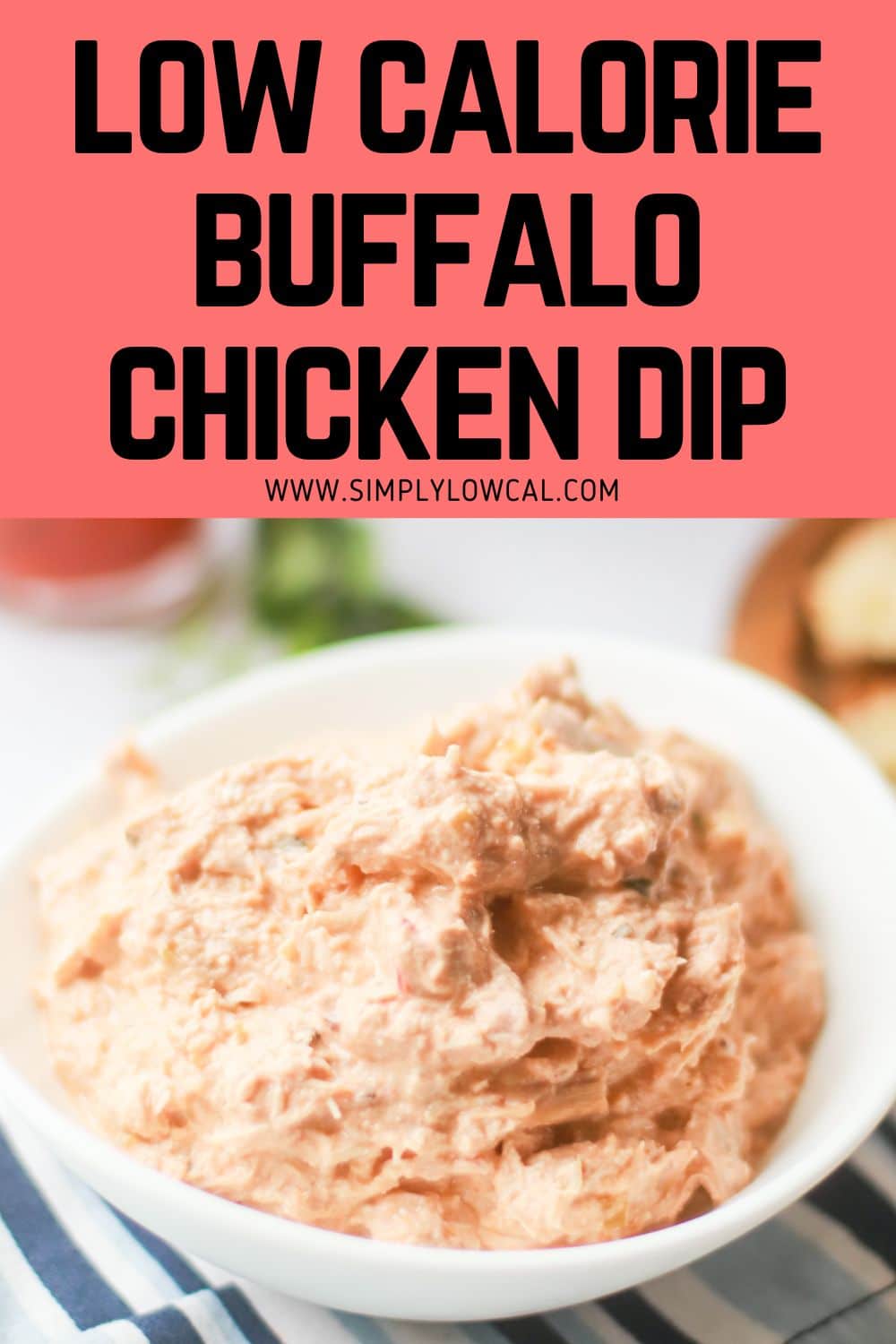 Low Calorie Instant Pot Buffalo Chicken Dip - Simply Low Cal