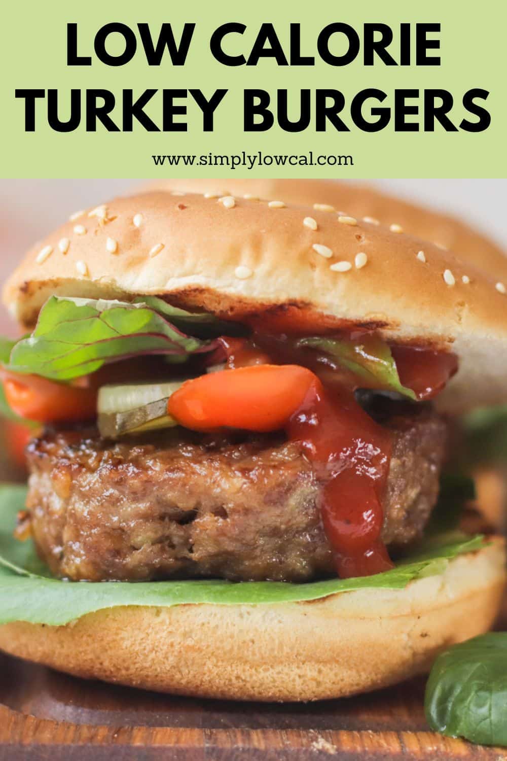 Low Calorie Air Fryer Turkey Burgers - Simply Low Cal