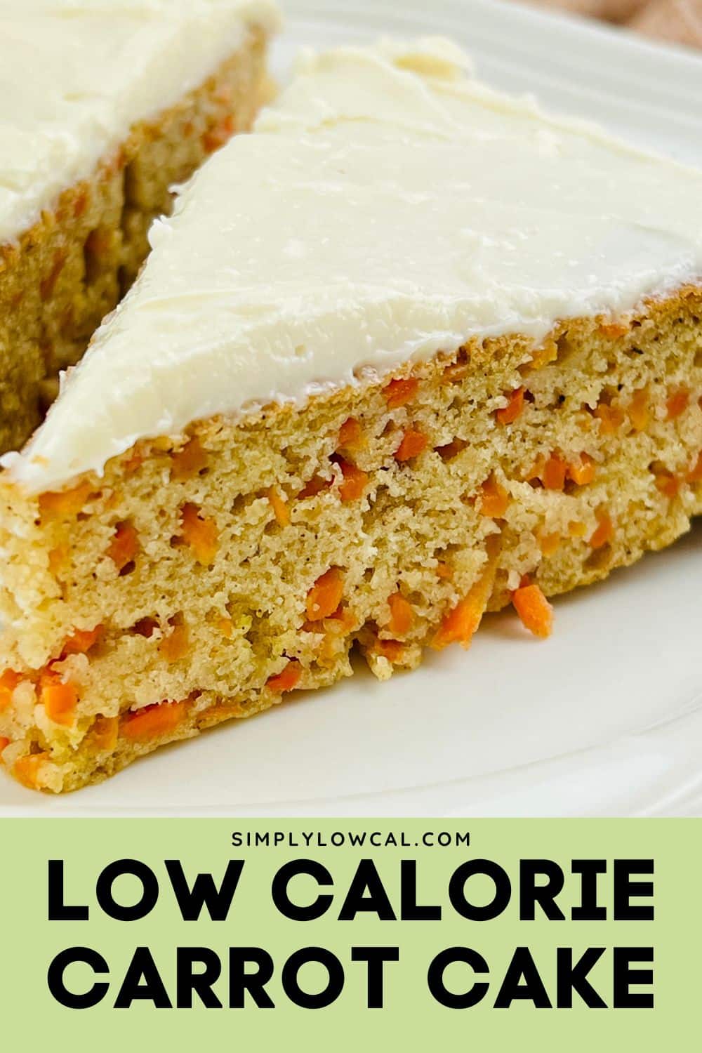 Low Calorie Carrot Cake - Simply Low Cal