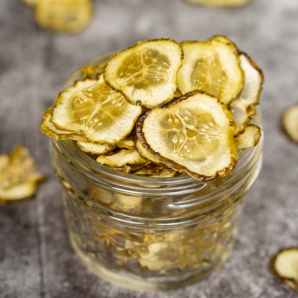 Dehydrated Pickle Chips - Simply Low Cal
